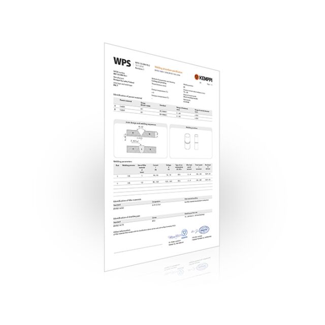WPS for Stainless Steel – Welding Procedure Specifications - Kemppi